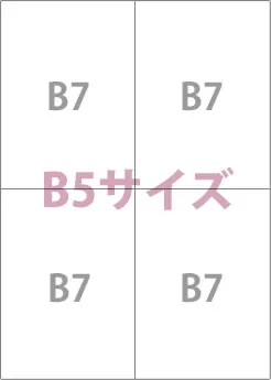 B7サイズについて詳細解説｜cm・ピクセル・インチ・解像度・設定・郵送・印刷 | TschoolBANK 作～るバンク